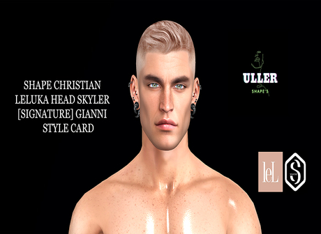 Second Life Marketplace - [US]-Christian SHAPE BENTO LELUTKA [Signature ...